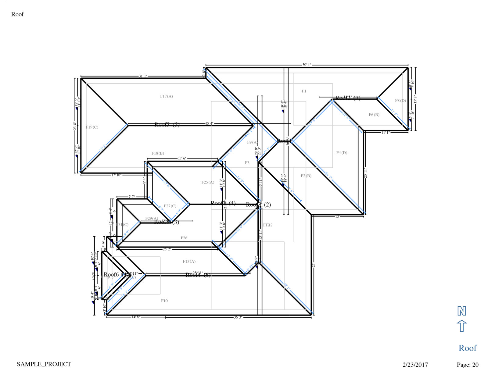 Roofing Sample – Pure Estimates – Insurance Estimates